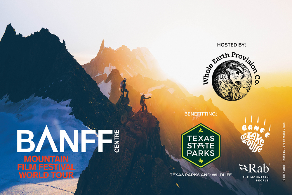 Banff Film Festival returns to Austin in March - as a one-day event ...